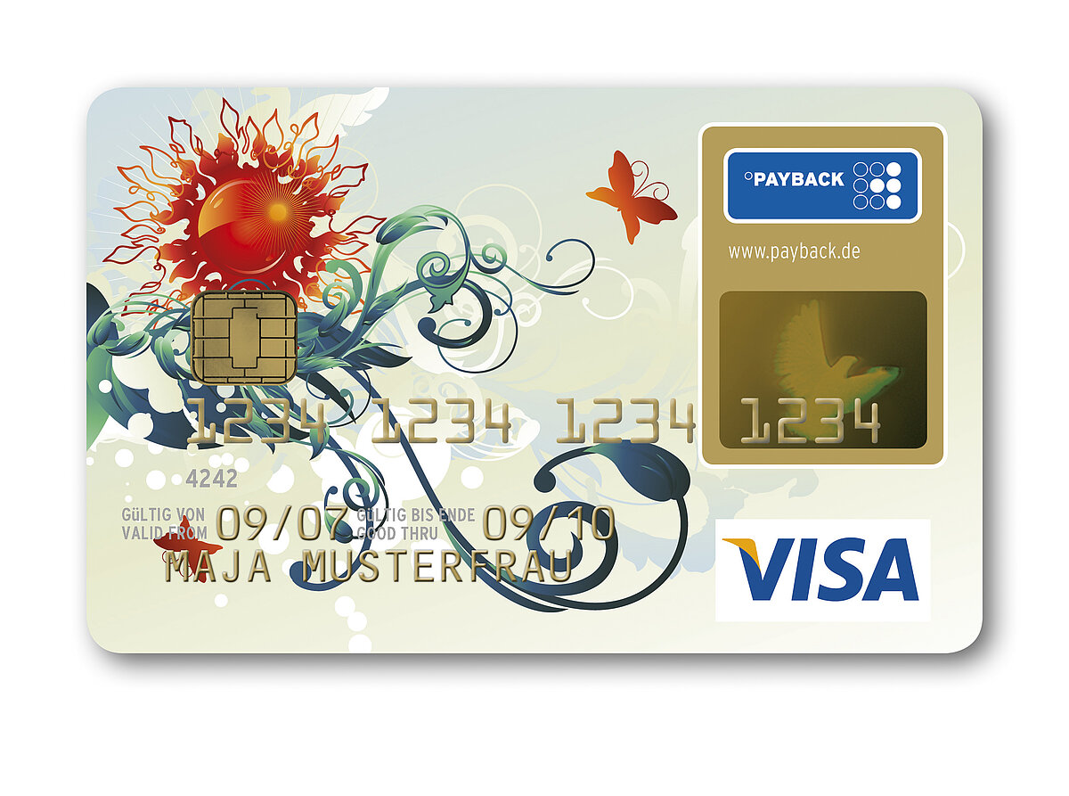 PAYBACK Premium Visa card in a new-look design for women: PAYBACK GROUP